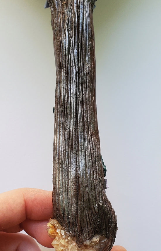 Lepidolite Crystal Magic Mirror (Sculpture) – Mystic Earth