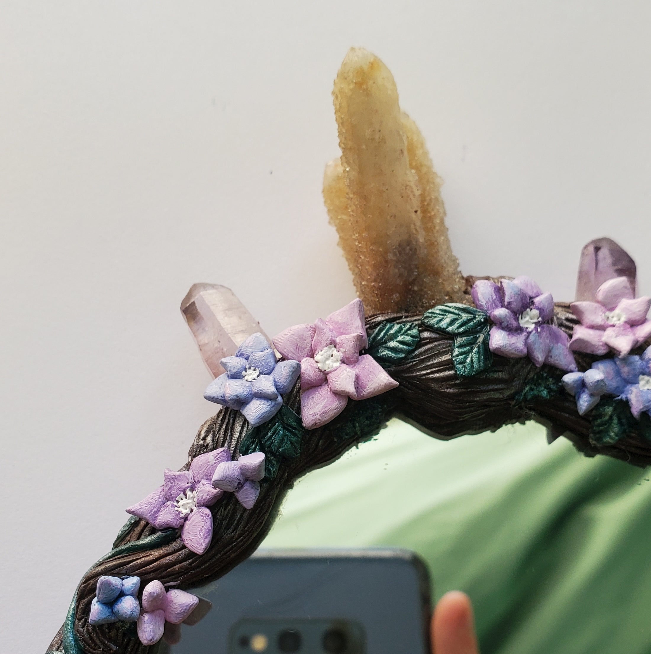 Spirit Quartz Crystal Magic Mirror (Sculpture) – Mystic Earth