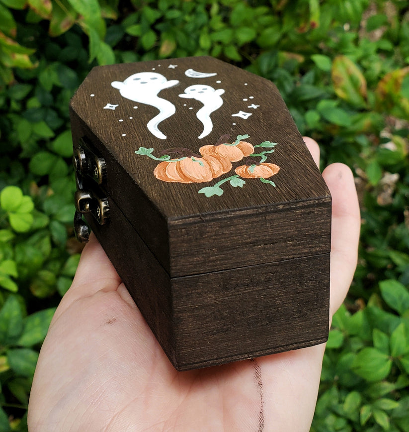 Ghost Pumpkin Patch Hidden Gem Box – Mystic Earth